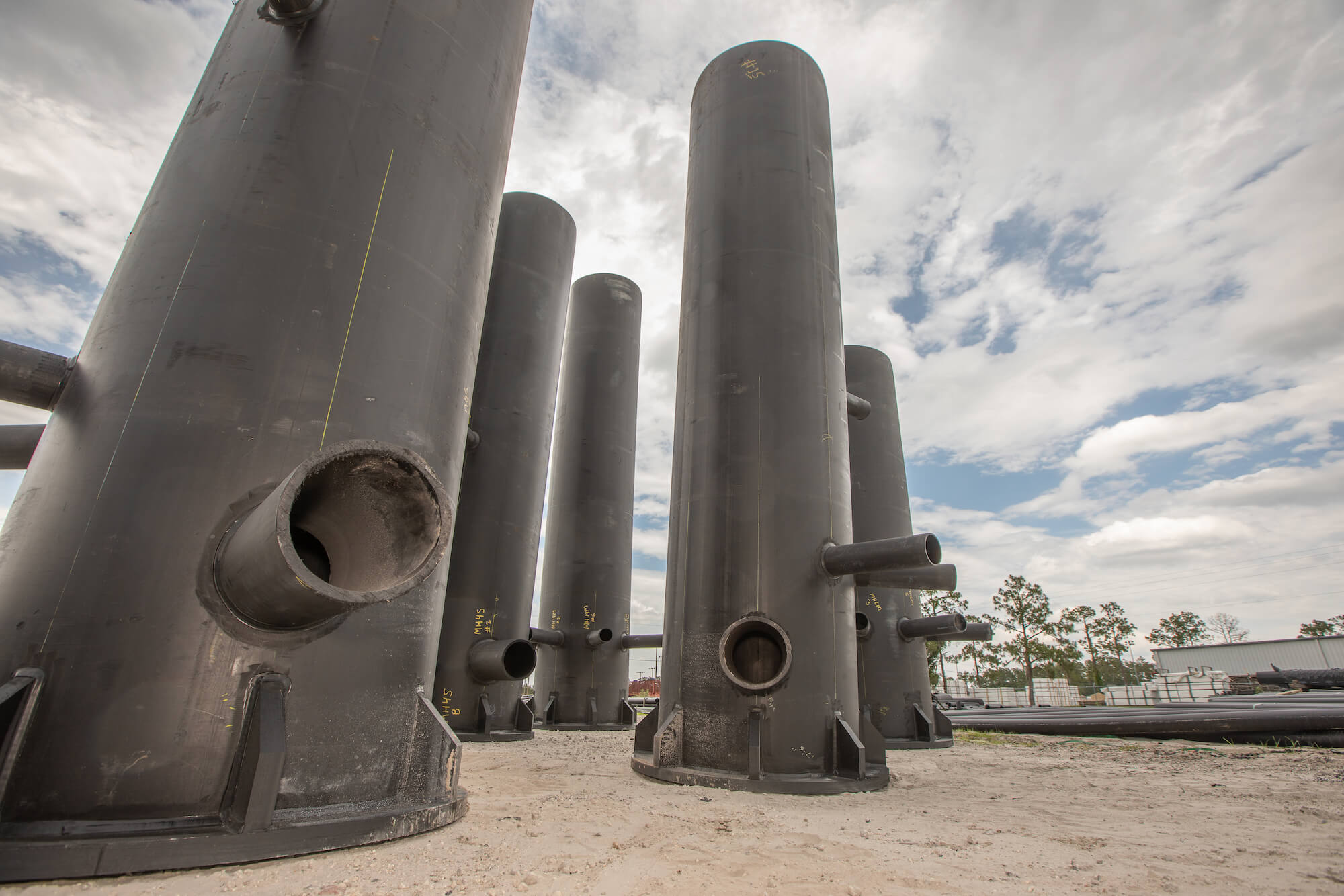 Custom Fabrication - HDPE Pipe & Fittings